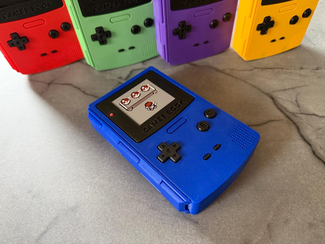 Games Book - Custom Nintendo Switch Game Organizer – Holds 27 ...