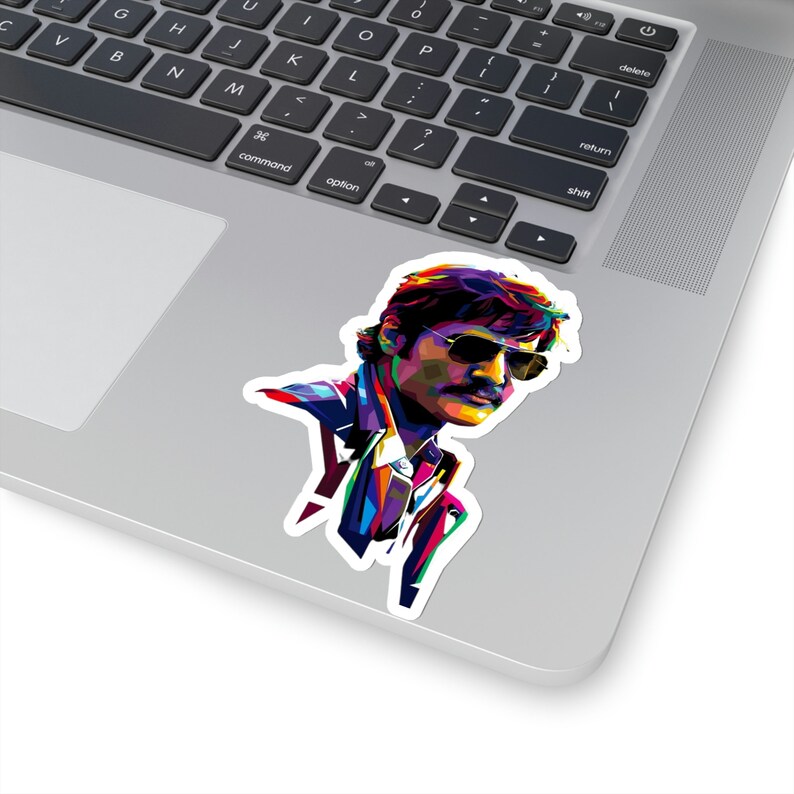 Pedro Pascal Rainbow Cut Kiss-cut Stickers - Etsy