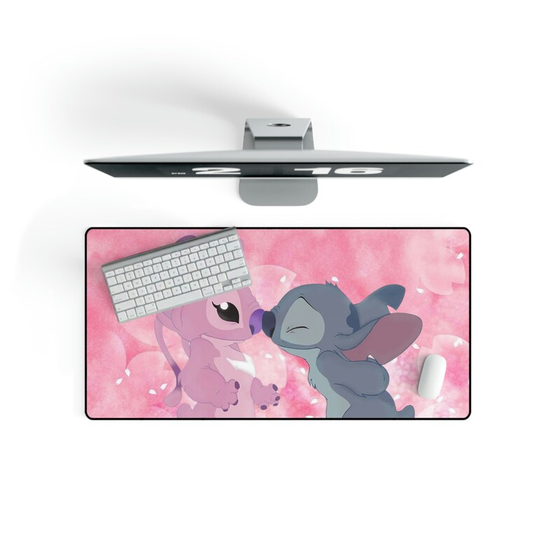 Stitch and Angel Desk Mats - Etsy