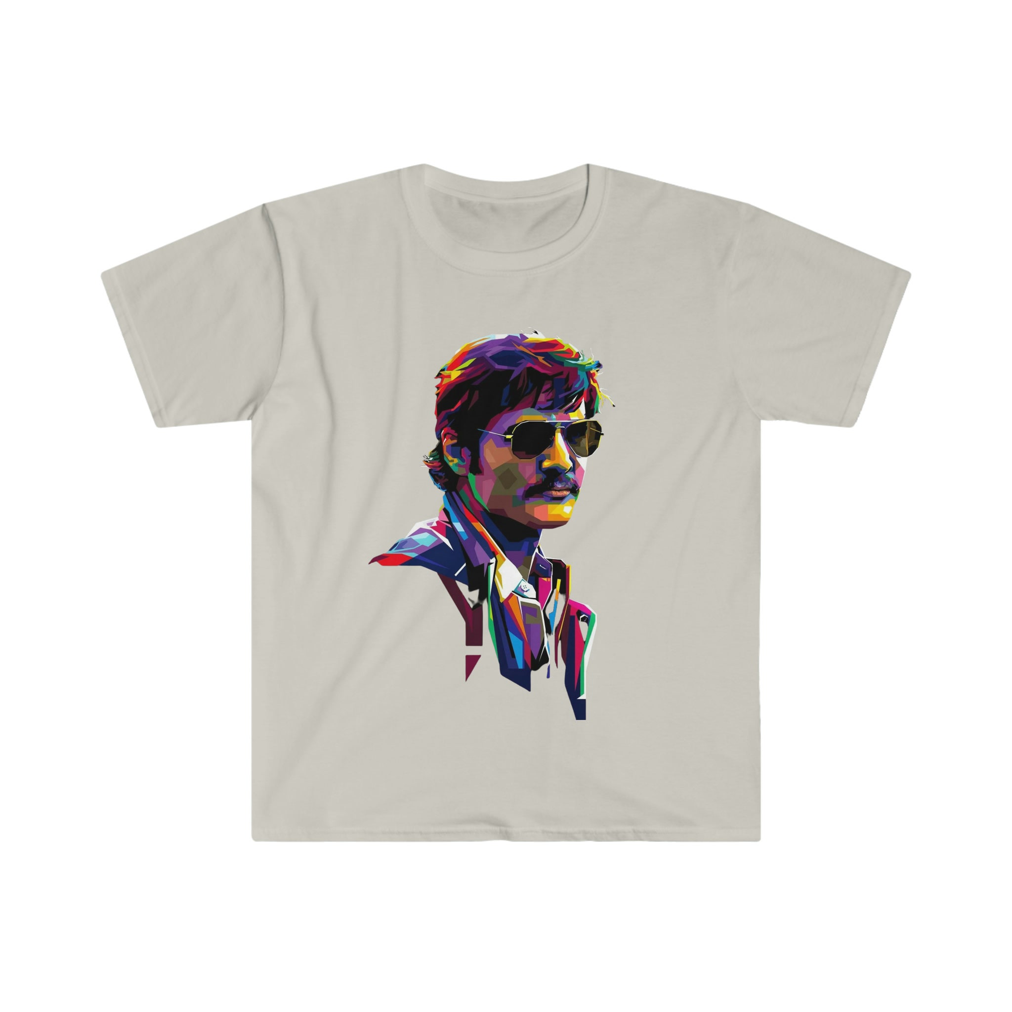 Pedro Pascal Rainbow Unisex Softstyle T-shirt - Etsy