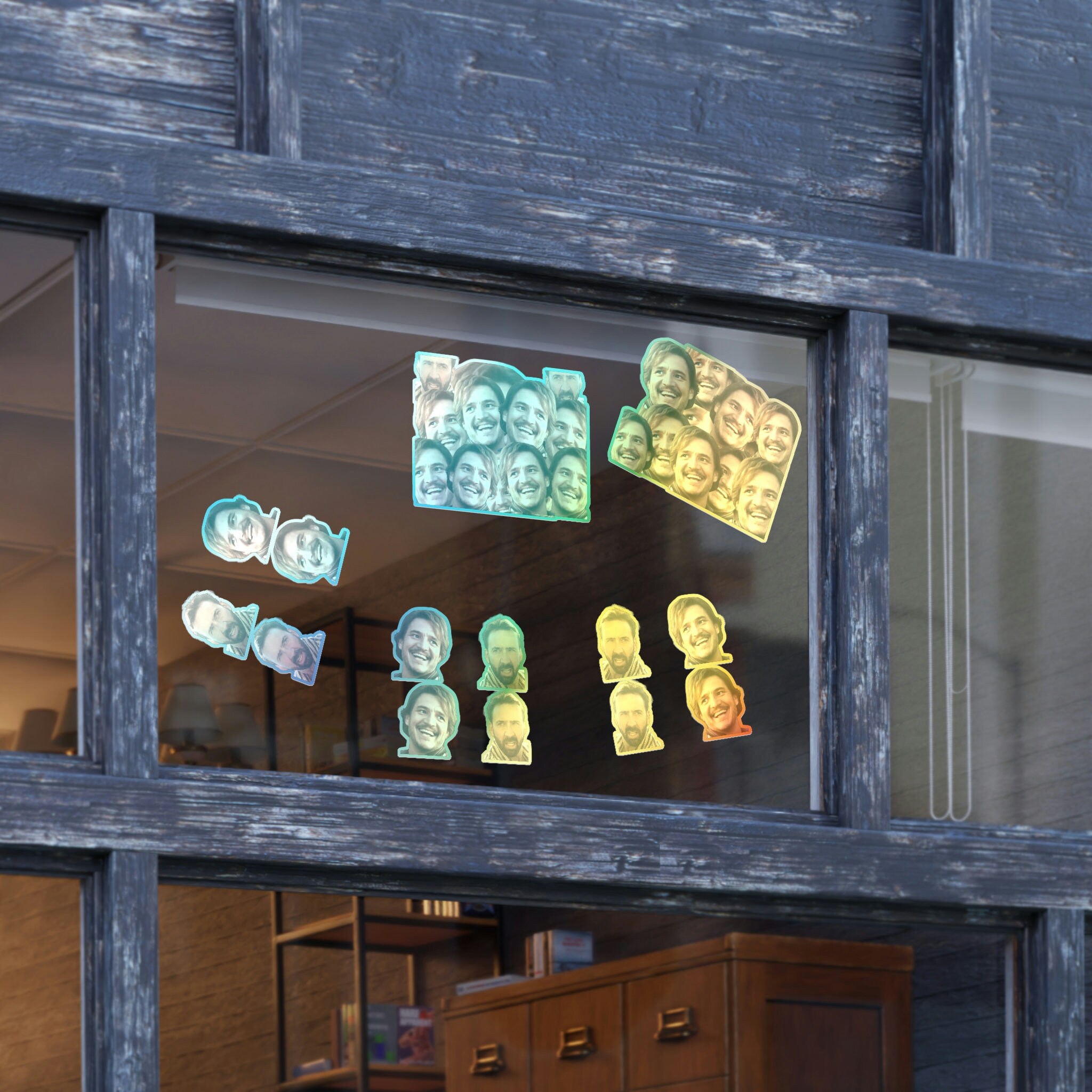 Pedro Pascal & Nicolas Cage Meme Sticker Sheet Bundle, 10pcs - Etsy Canada