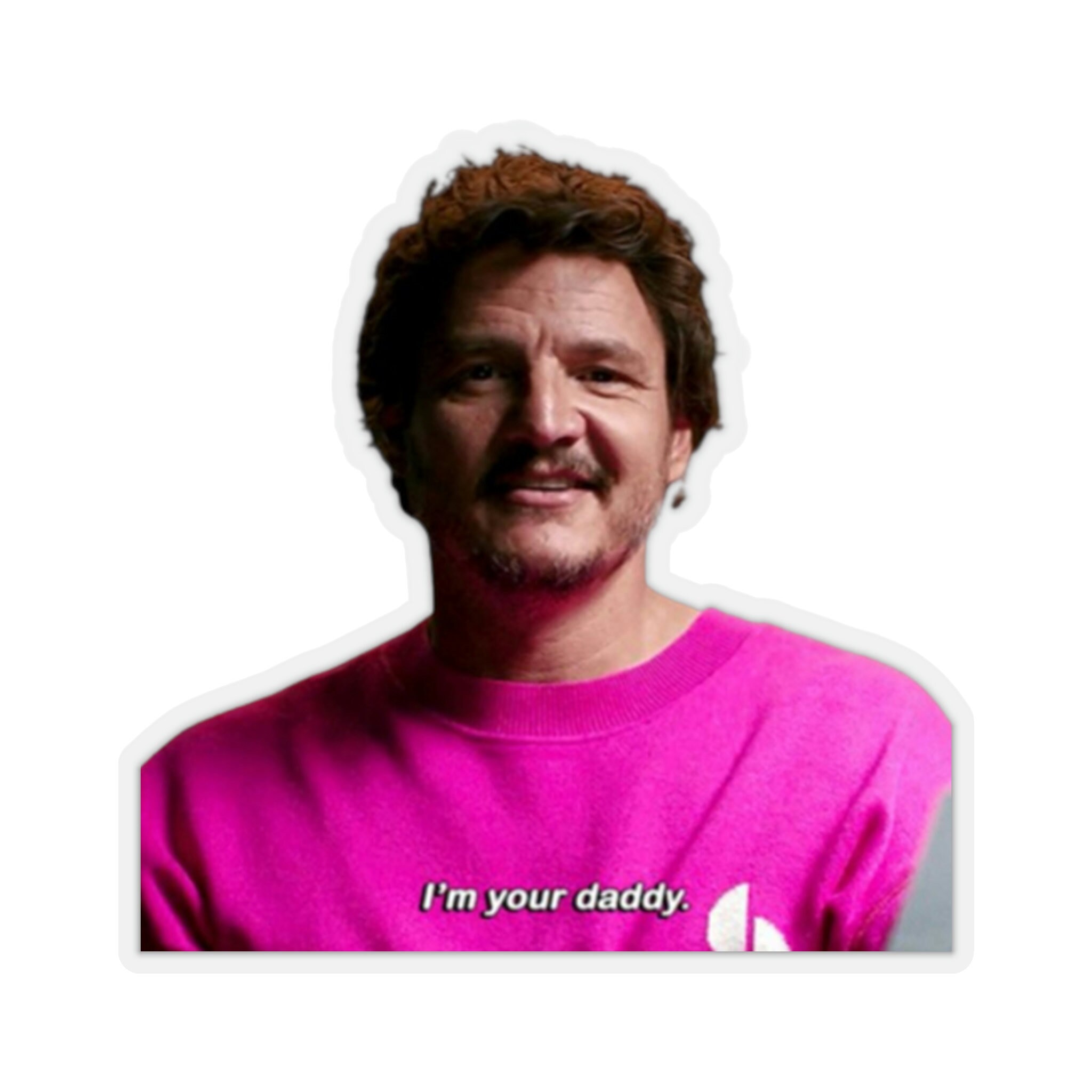 I'm Your Daddy Pedro Pascal Kiss-cut Stickers - Etsy