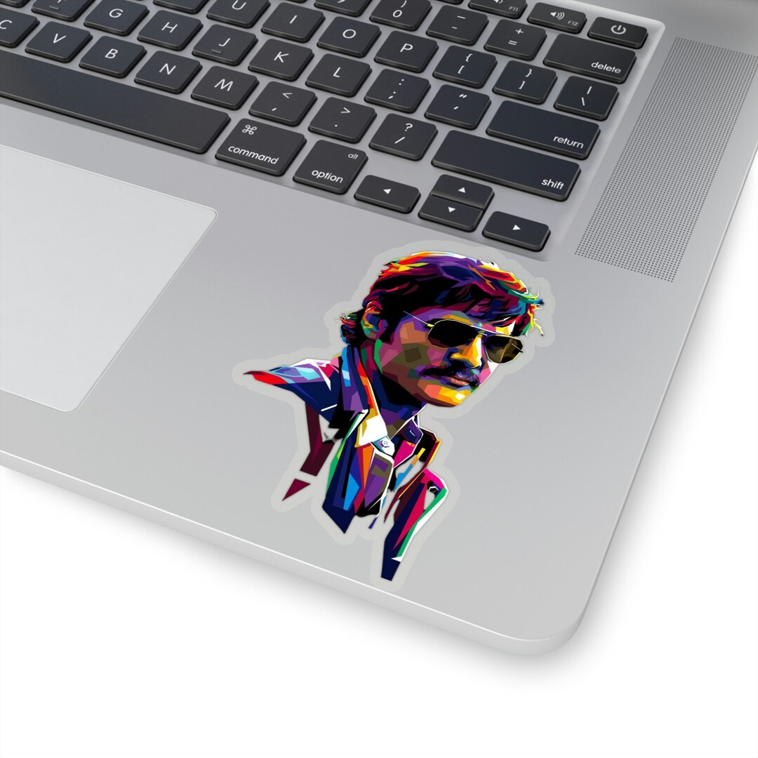 Pedro Pascal Rainbow Cut Kiss-cut Stickers - Etsy
