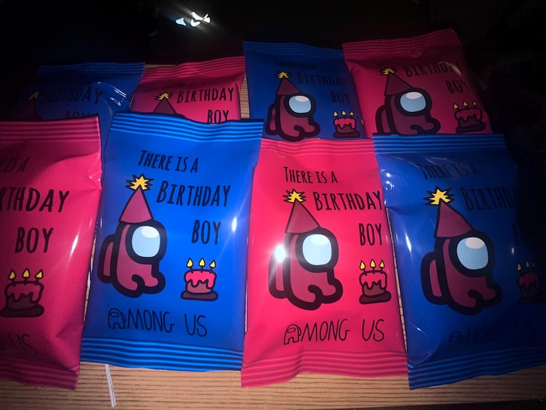 Among Us Chip Bag - Etsy