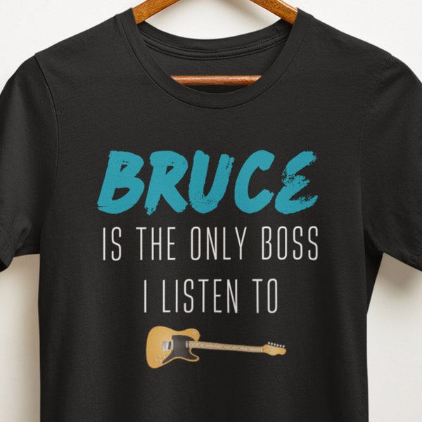 Boss Bruce Springsteen Shirt - Etsy