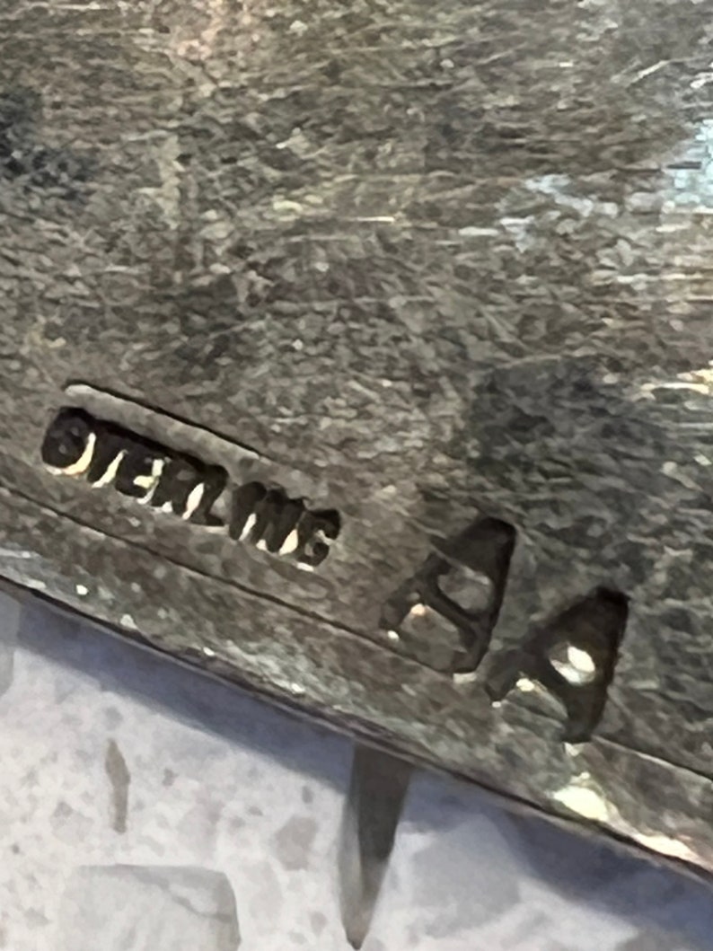 Sterling Silver Zuni Belt Buckle and Belt by Art Acoya - Etsy