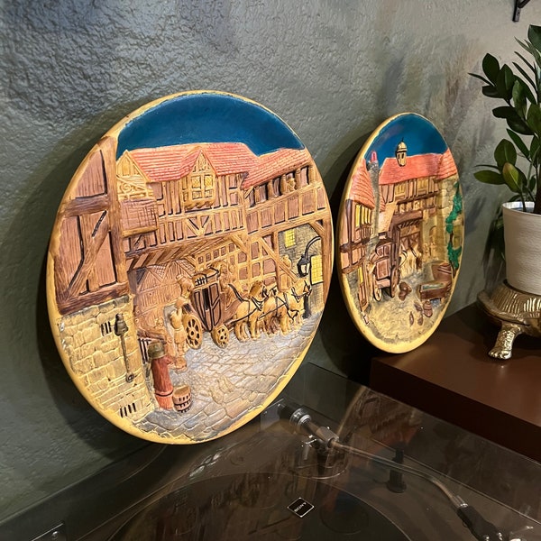 Chalkware Plaques - Etsy