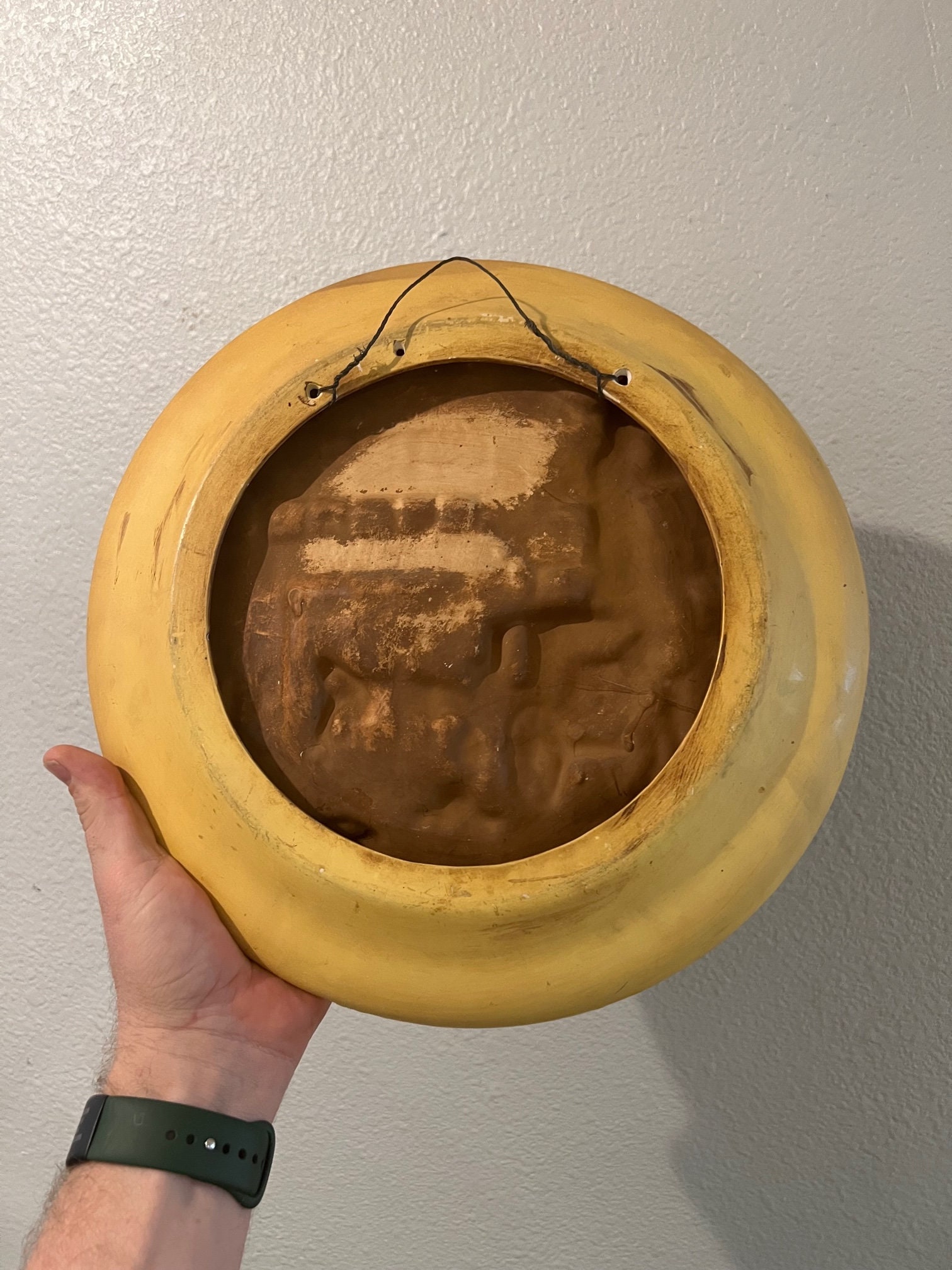 Two Bossons/usher Style 3D Chalkware Wall Plaques - Etsy