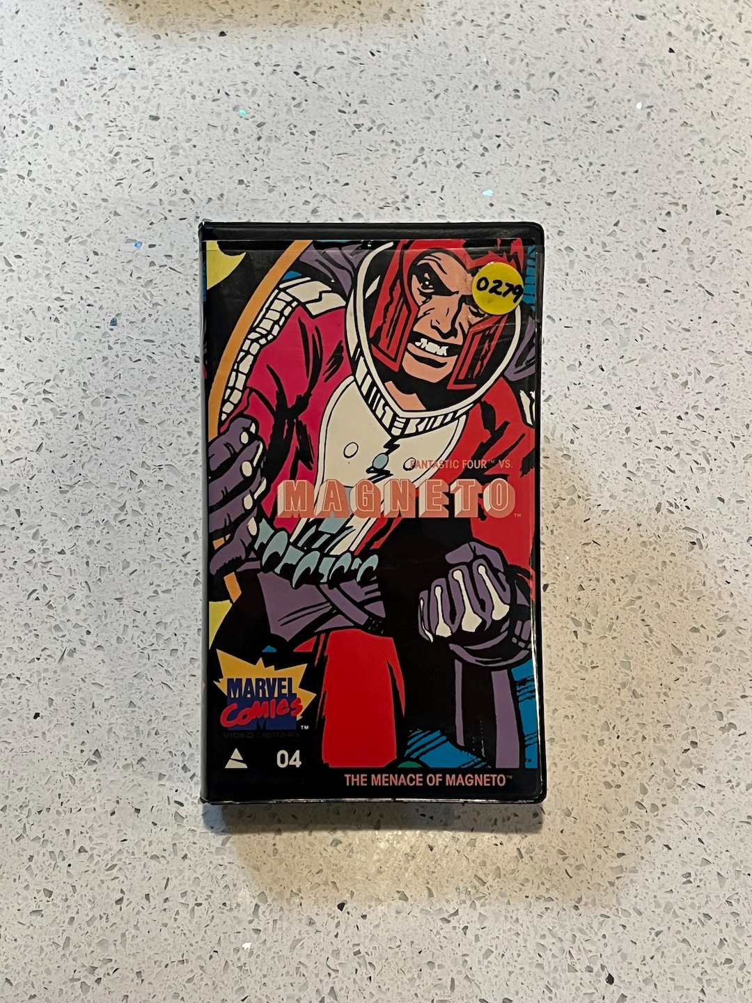 Vintage VHS Marvel Fantastic Four Vs. Magneto the Menace of Magneto VHS ...