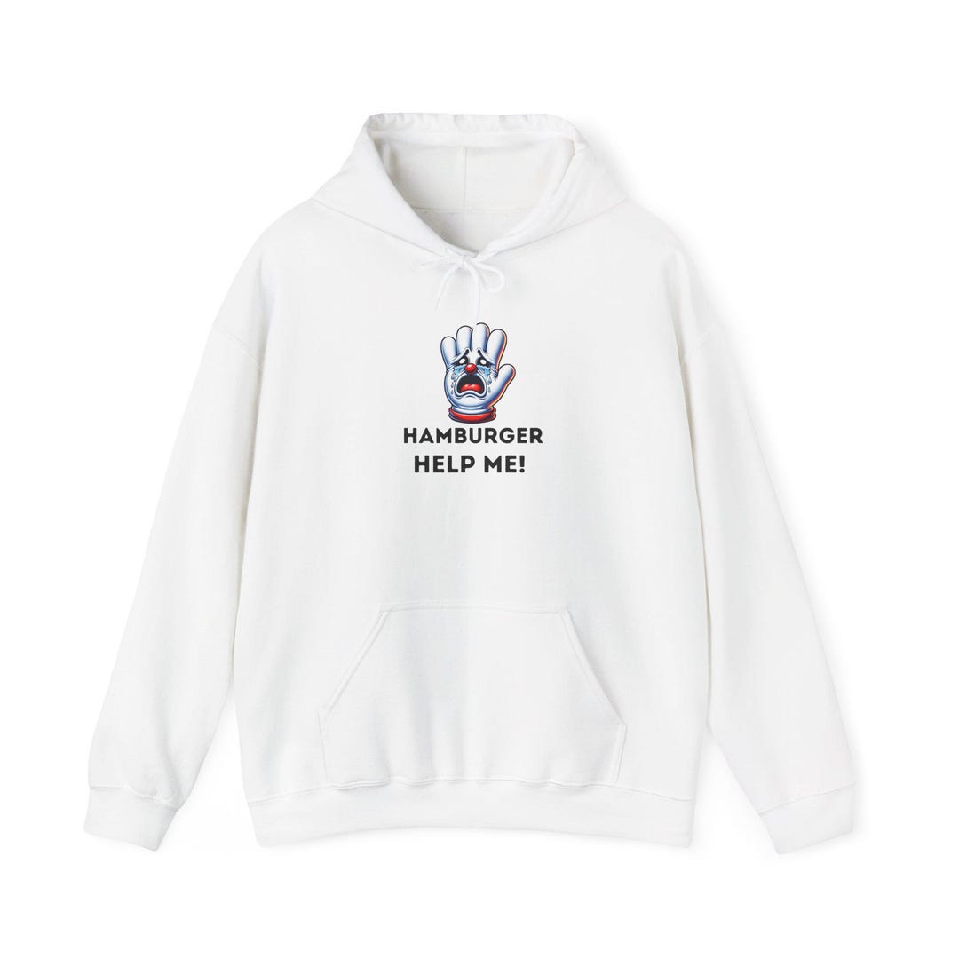 Hamburger Help Me! Unisex Heavy Blend™ Hooded Sweatshirt - Etsy