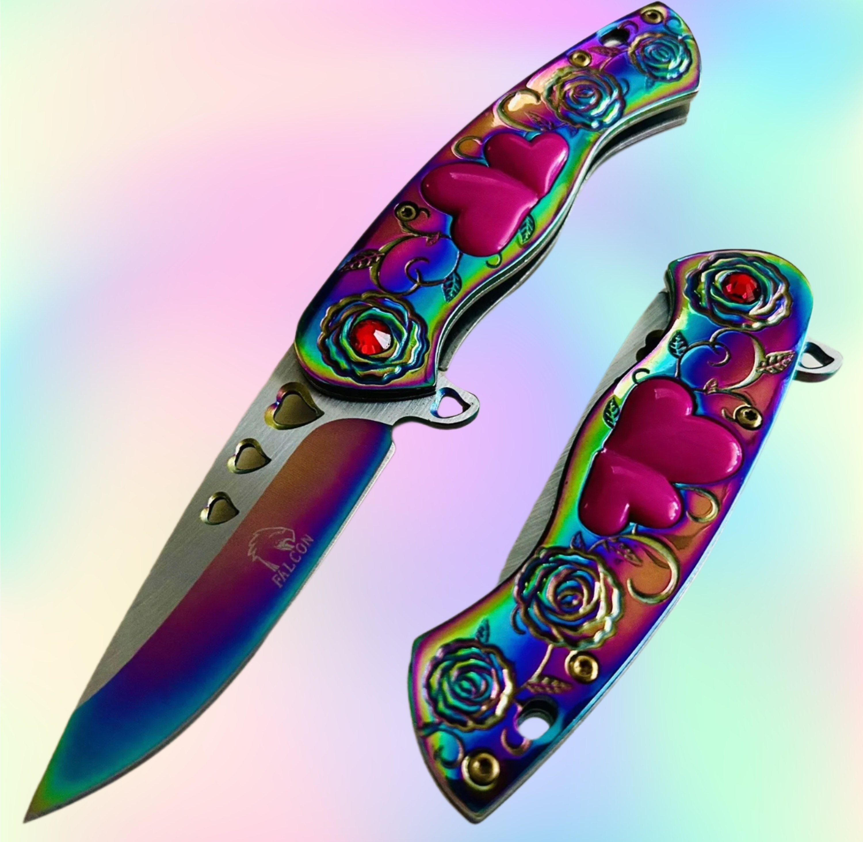 Pink Heart Clipart Png Dagger