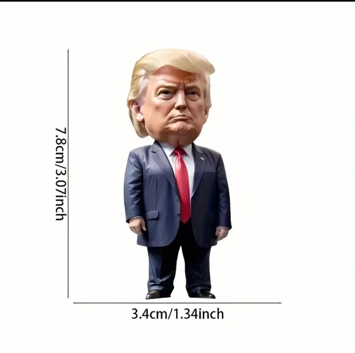 Patiotic Donald Trump 2024 Christmas Ornament - Acrylic Tree Decor ...