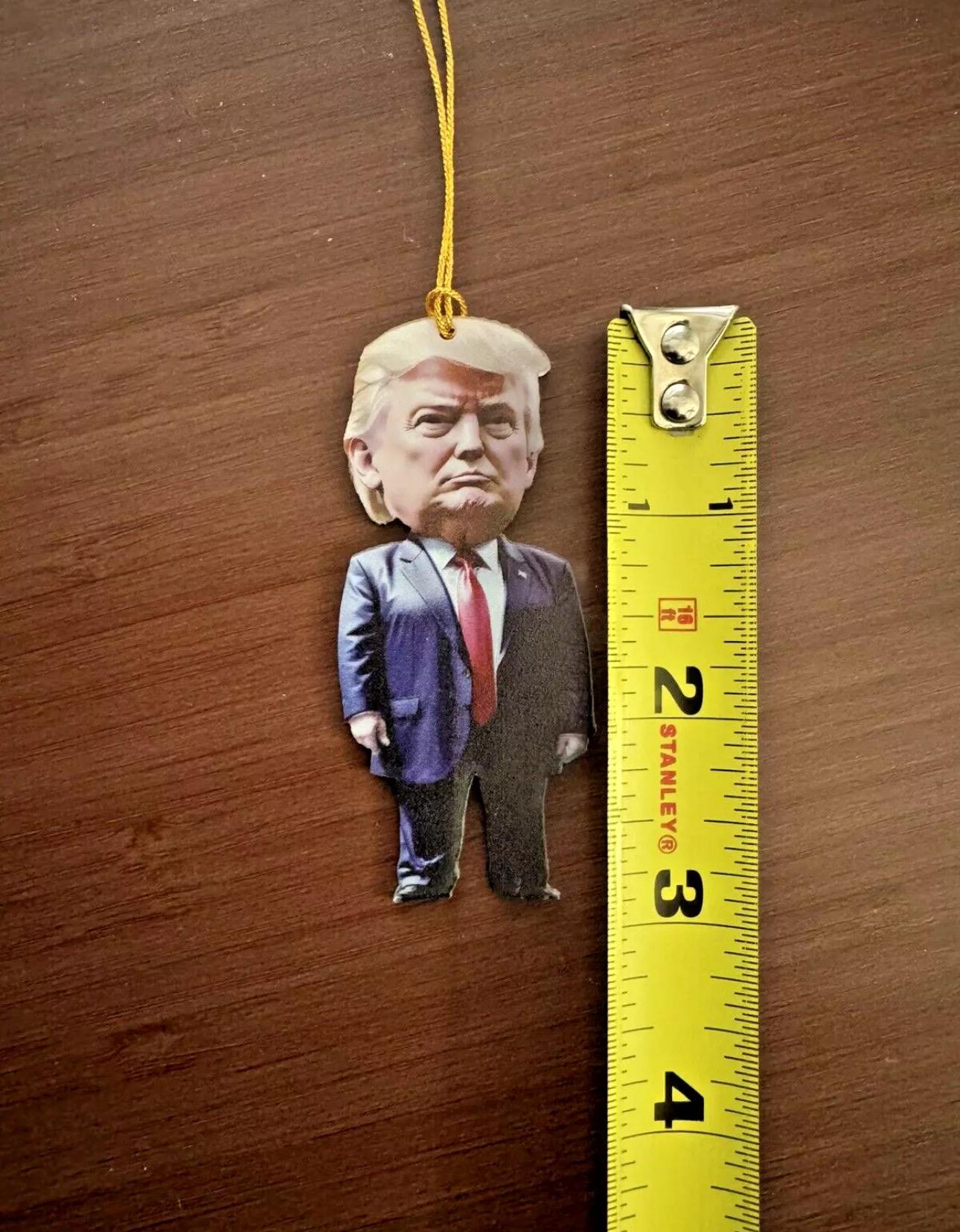 Patiotic Donald Trump 2024 Christmas Ornament - Acrylic Tree Decor ...