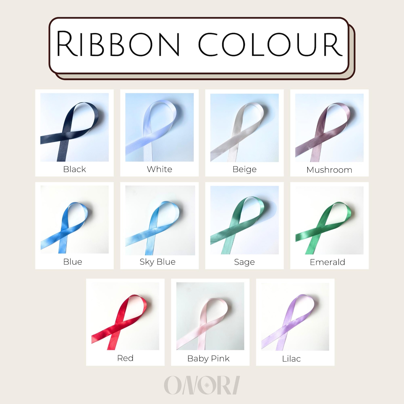 Custom Ribbon With Name and Initial Wedding Name Place Card Seating ...