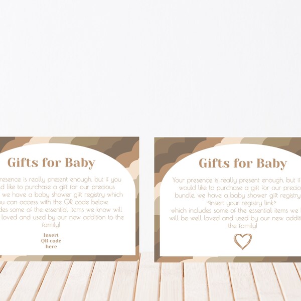 Baby Registry Template - Etsy