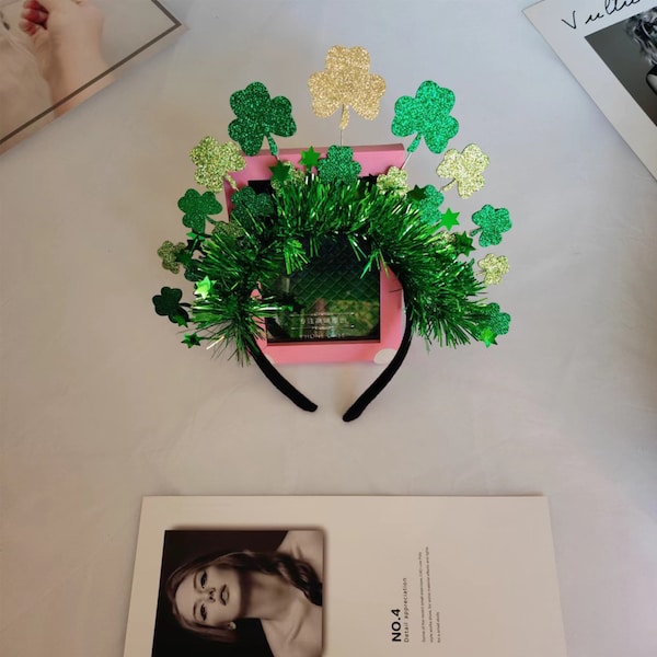 Shamrock Headband - Etsy