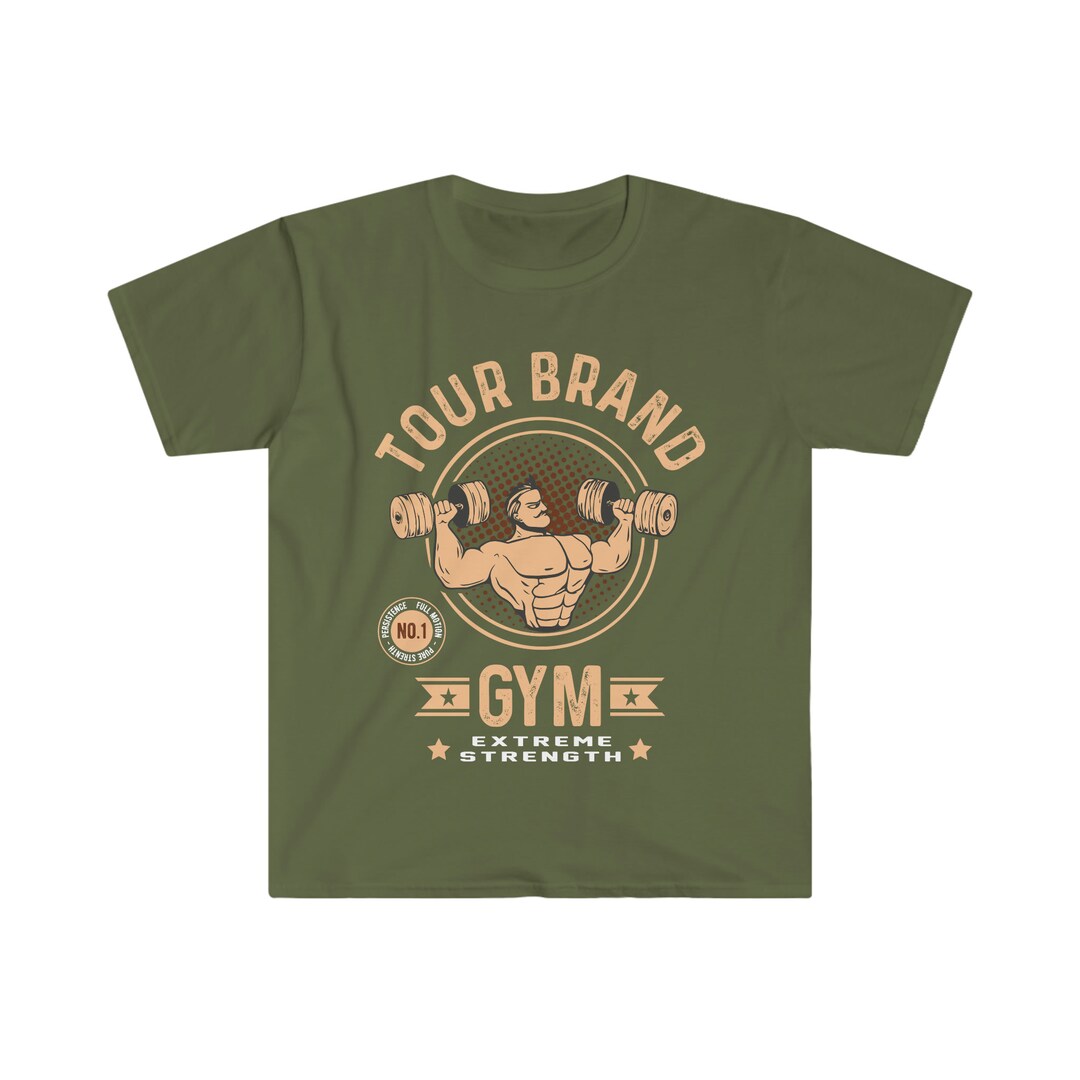 Extreme Strength Tour Brand Gym T-shirt | Christmas T-shirt - Etsy