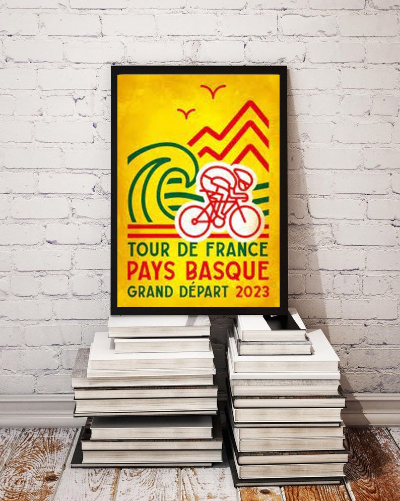 Tour De France Pays Basque Grand Dpart 2023 Poster