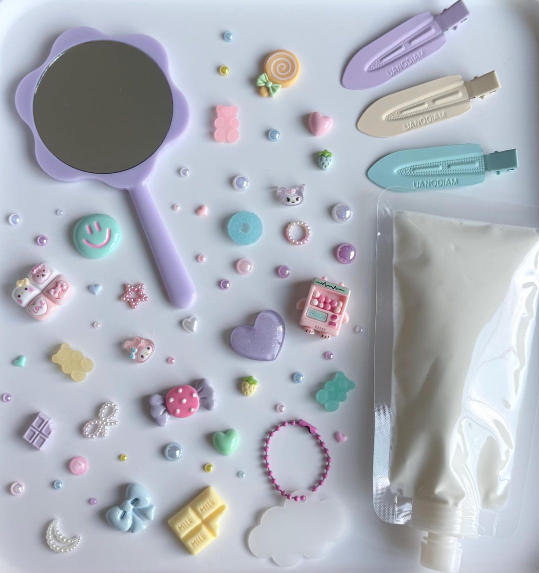 Decoden Cream Glue Frosting Beginners Kit| Makes Five Accessories! - Etsy