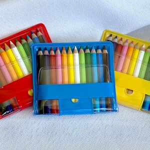 Tiny Miniature Colored Pencils Kawaii Stationary School - Etsy
