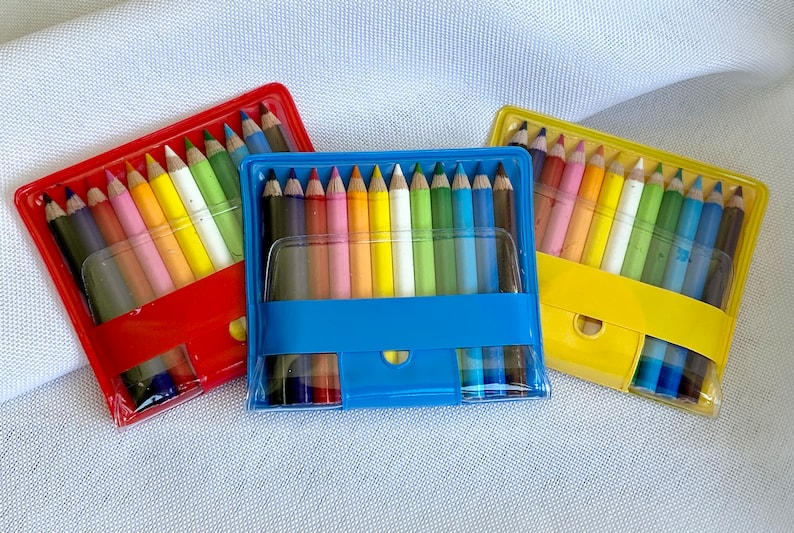 Tiny Miniature Colored Pencils | Kawaii Stationary | School Supplies - Etsy