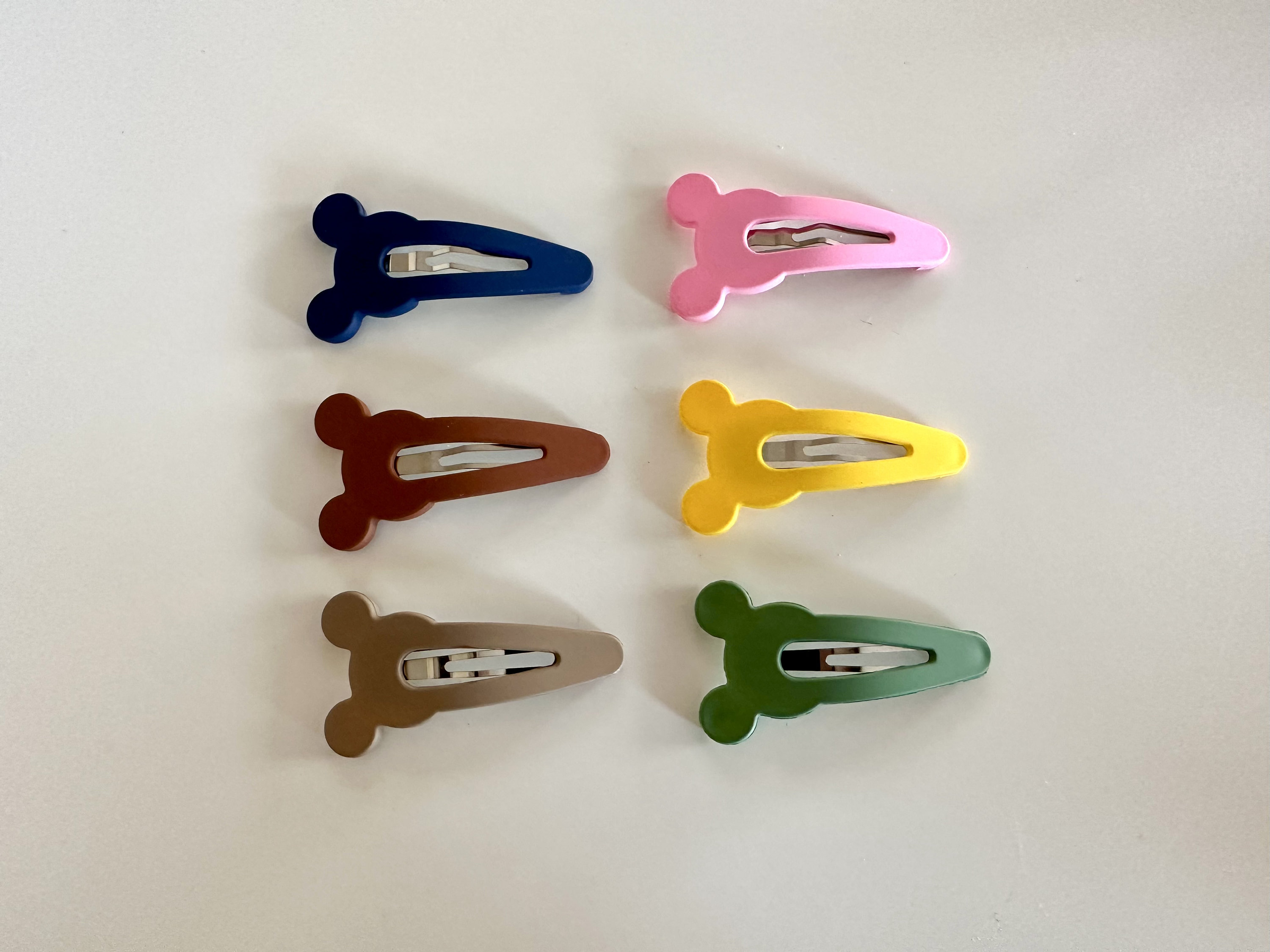 Individual Cute Snap Clips 6 Colors - Etsy