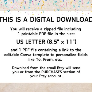Editable Yes Day Printable Voucher, Happy Birthday Yes Day Ticket, Yes ...