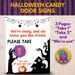 Halloween Take One Candy Sign, Printable Halloween Candy Bowl Sign ...
