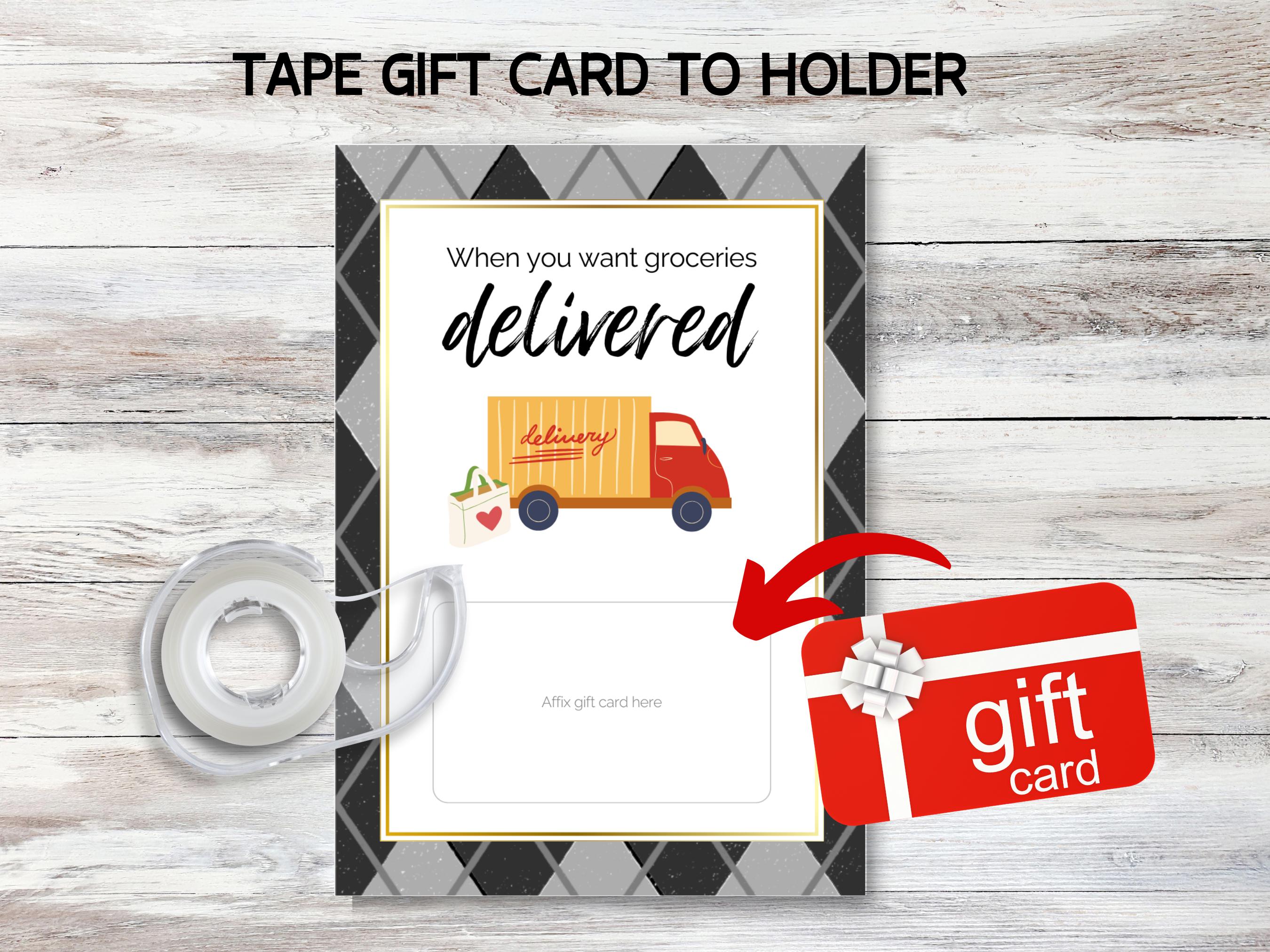 Graduation Gift Card Book Editable Grad Gift Card Holder, Last Minute ...