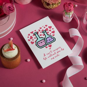 Printable Science Valentine's Card - Etsy