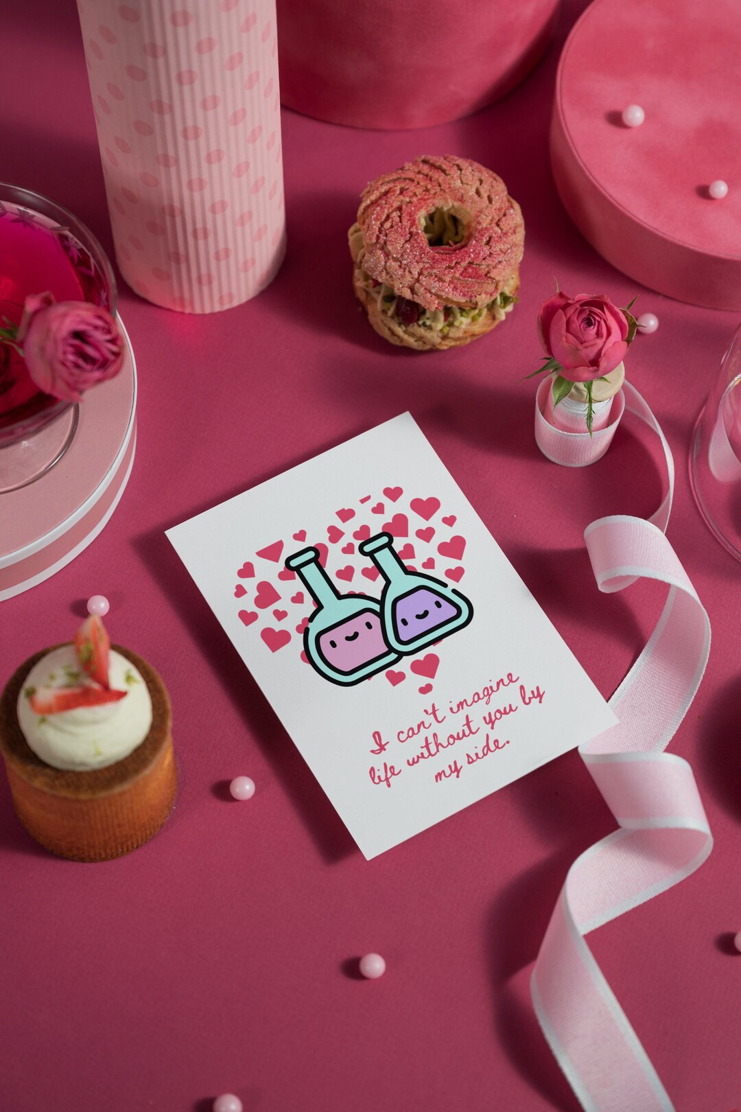 Printable Science Valentine's Card - Etsy