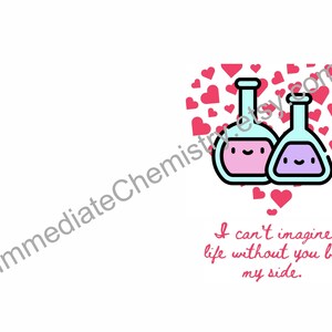 Printable Science Valentine's Card - Etsy