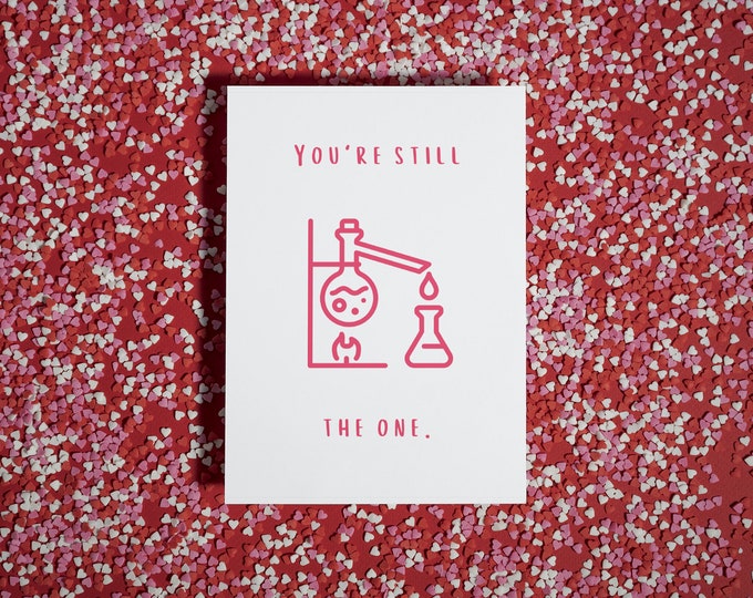 Mini Science Valentines Day Cards Set of 24 | Biology Chemistry ...