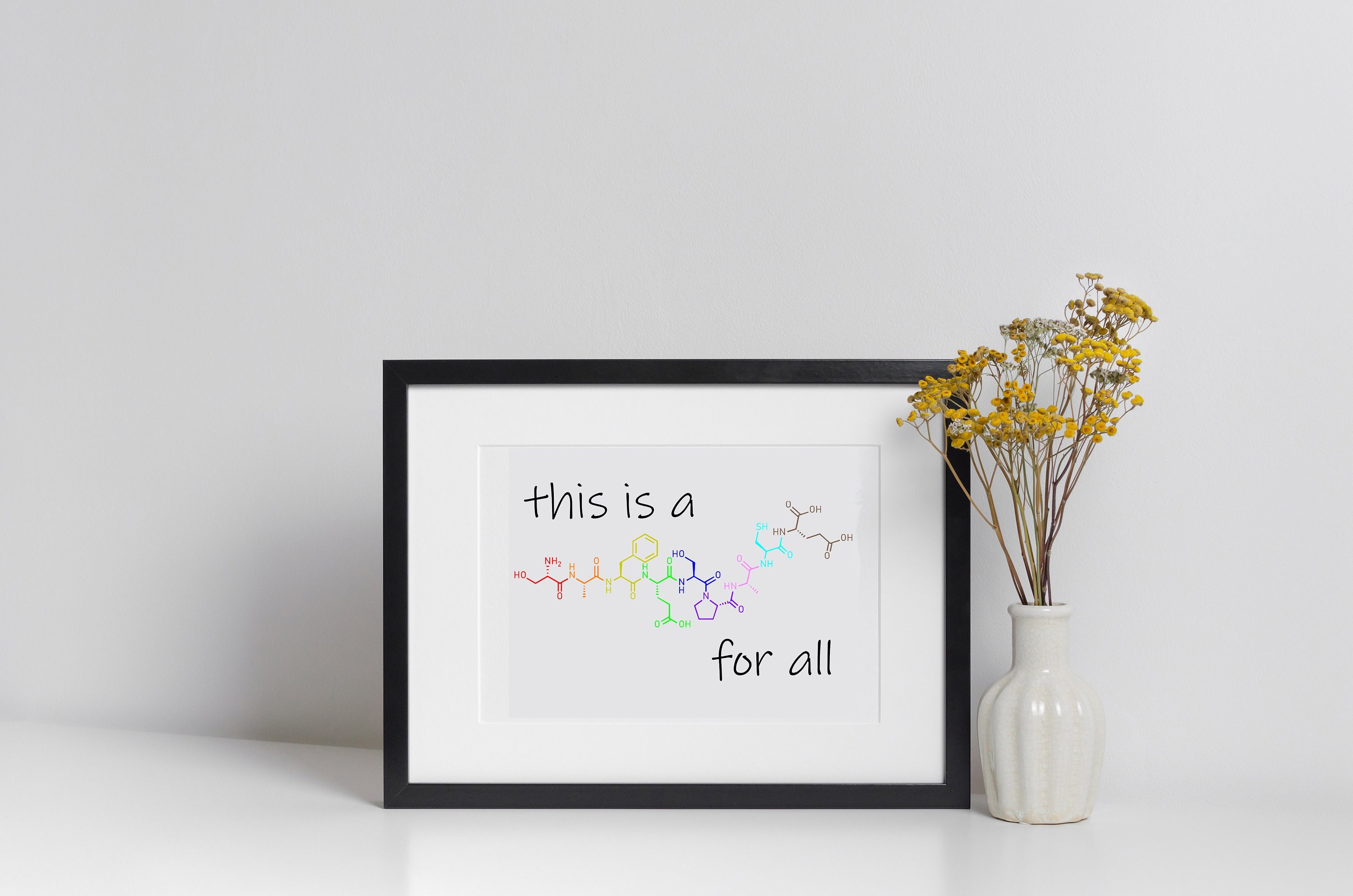 Printable Science Poster - LGBTQIA Safe Space Science Classroom Poster ...