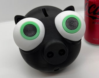 3D Printed Piggy Bank - Etsy