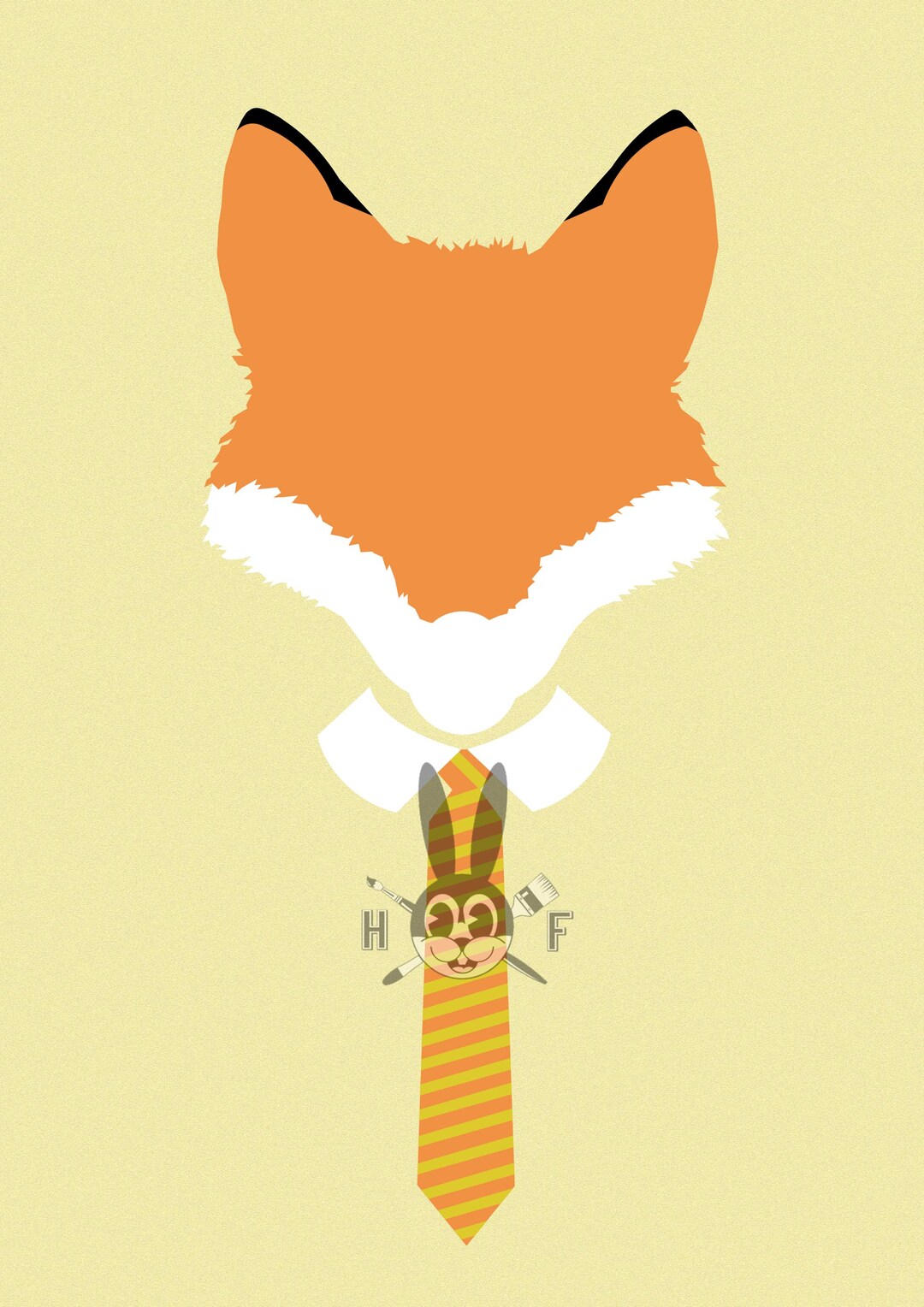 Fantastic Mr. Fox - Digital Art Poster Download Package - Etsy