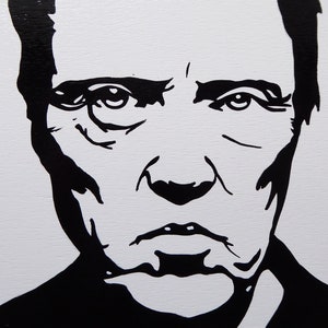 Walken Welcome Hand Painted Wooden Sign christopher Walken/tattoo/shop ...