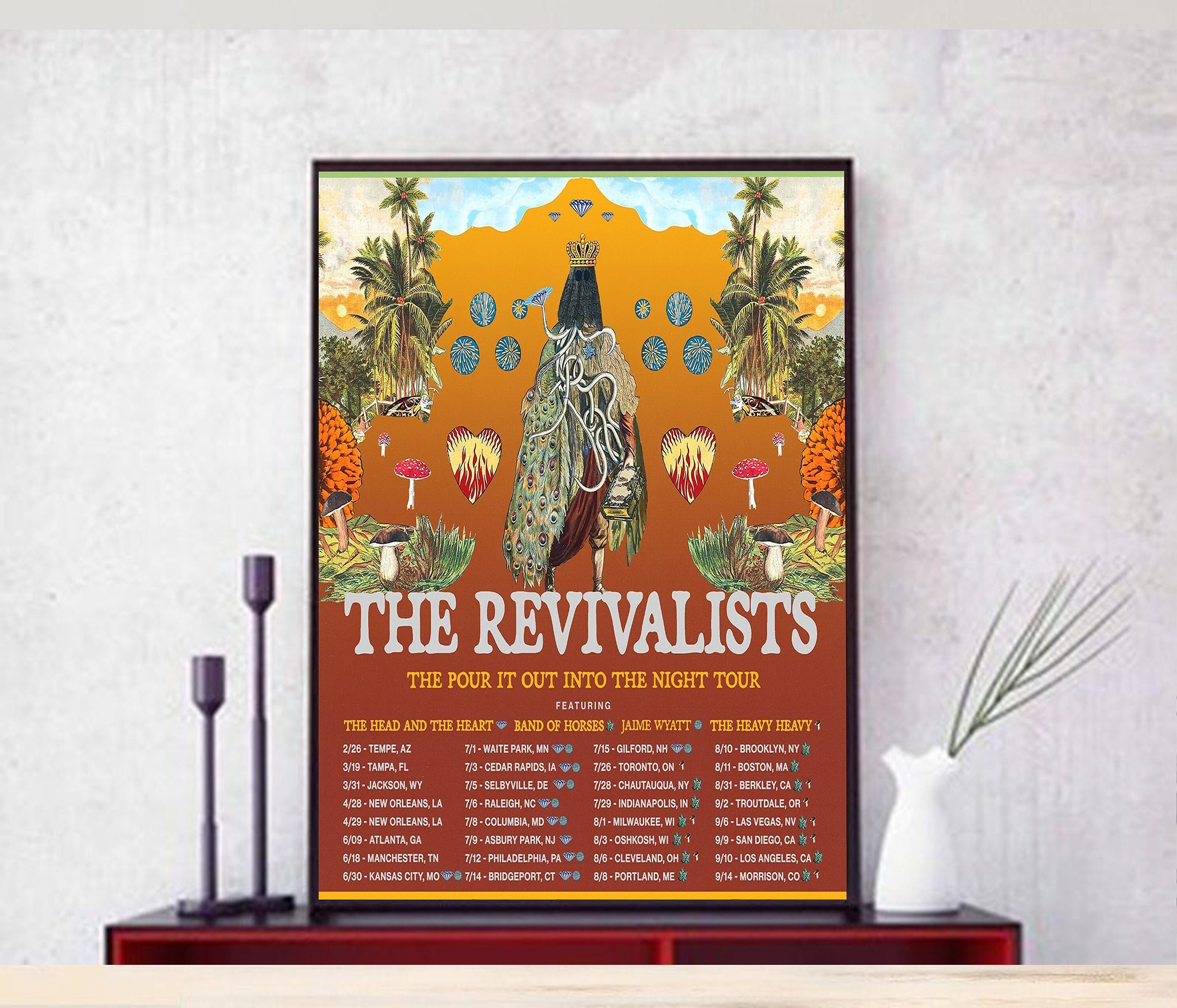 2023 Album Tour - the Revivalists Poster, Music Tour Poster sold by Ezahra_Spoonbill | SKU ...