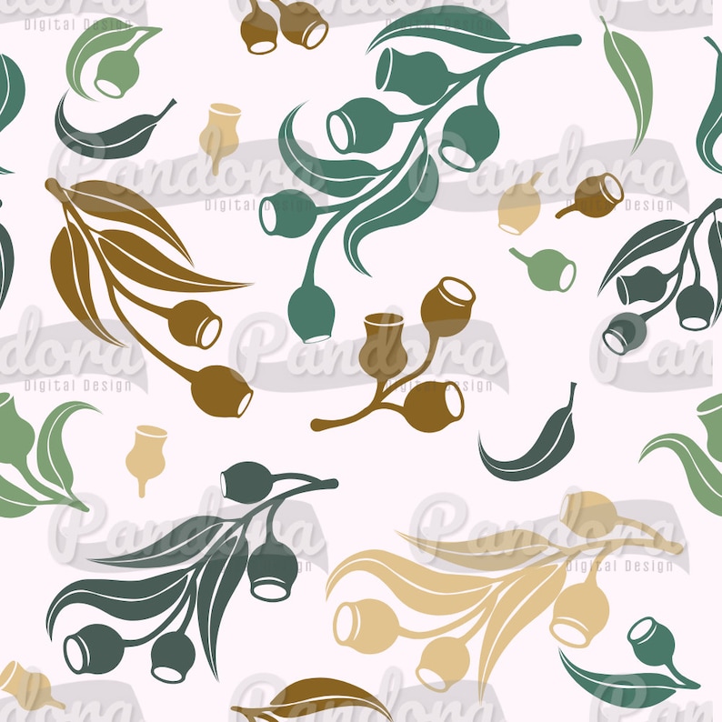 Aussie Gum Leaf Clipart & Vector Files - Etsy Australia