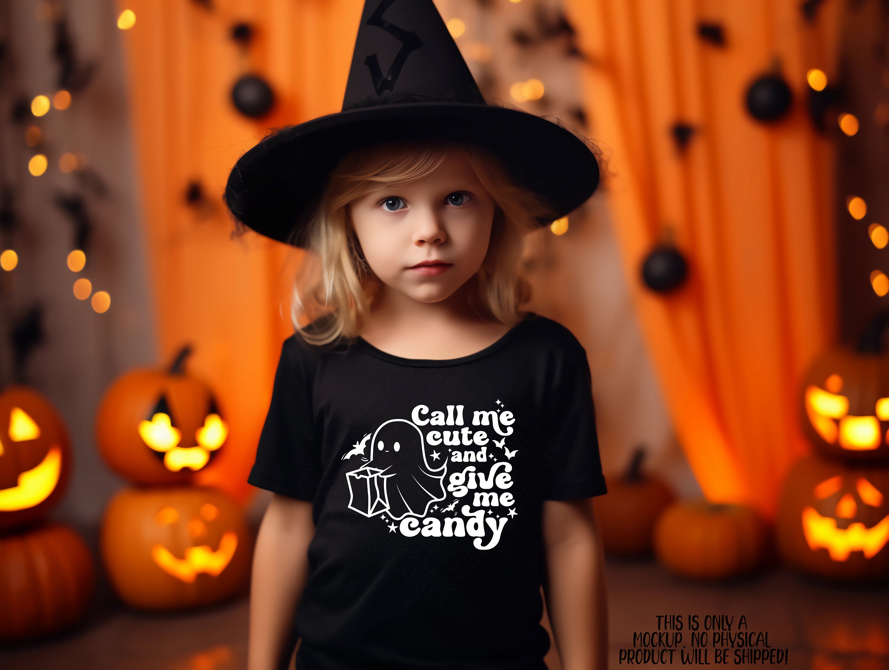Call Me Cute and Give Me Candy SVG PNG Trick or Treat SVG - Etsy