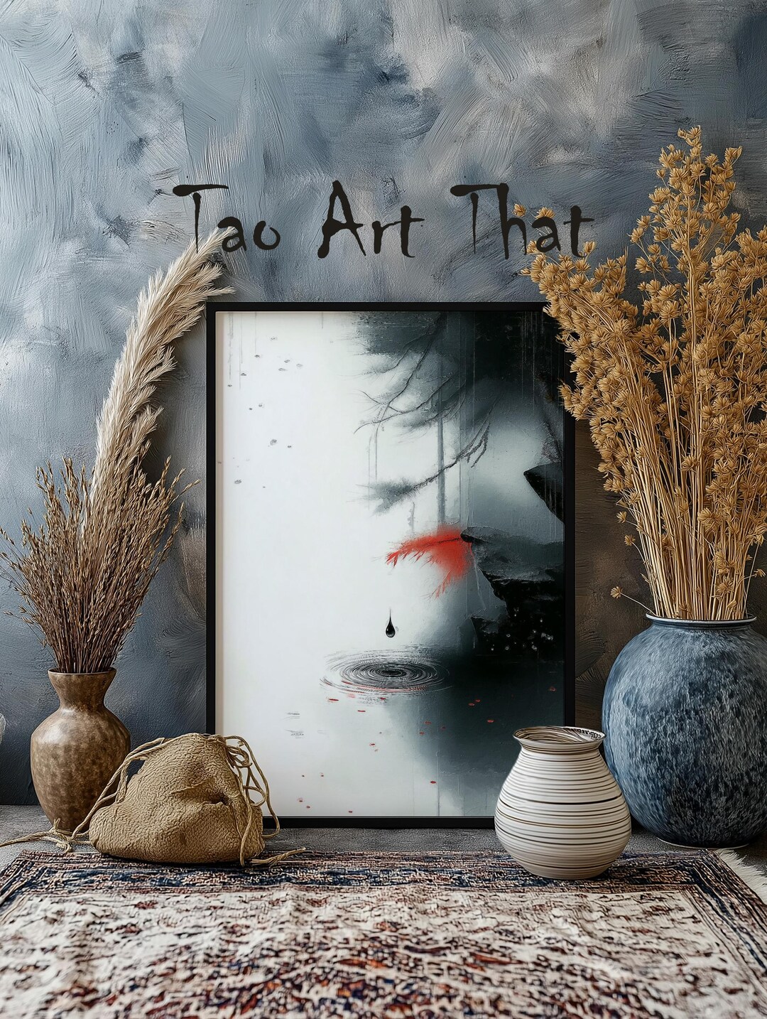 Zen Drop Rumi Quote Spiritual Painting Meditation Art - Etsy UK