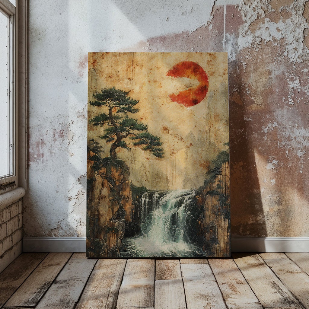 Ancient Zen Traditional Landscape Art Chinese Art Spiritual and Calming ...