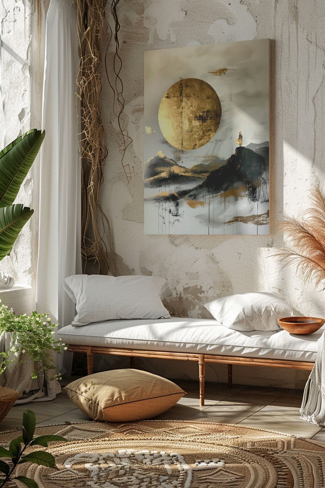 Prophets Sun Spiritual Enlightenment Art Work Painting Poster Zen Art ...