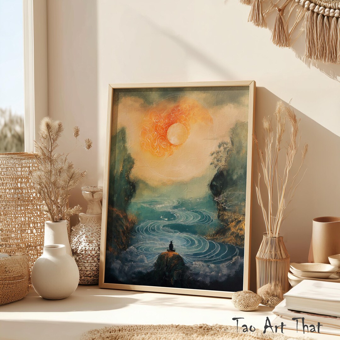 Yin Yang Zen Sun - Meditation Spiritual Flow Artwork, Chakra ...