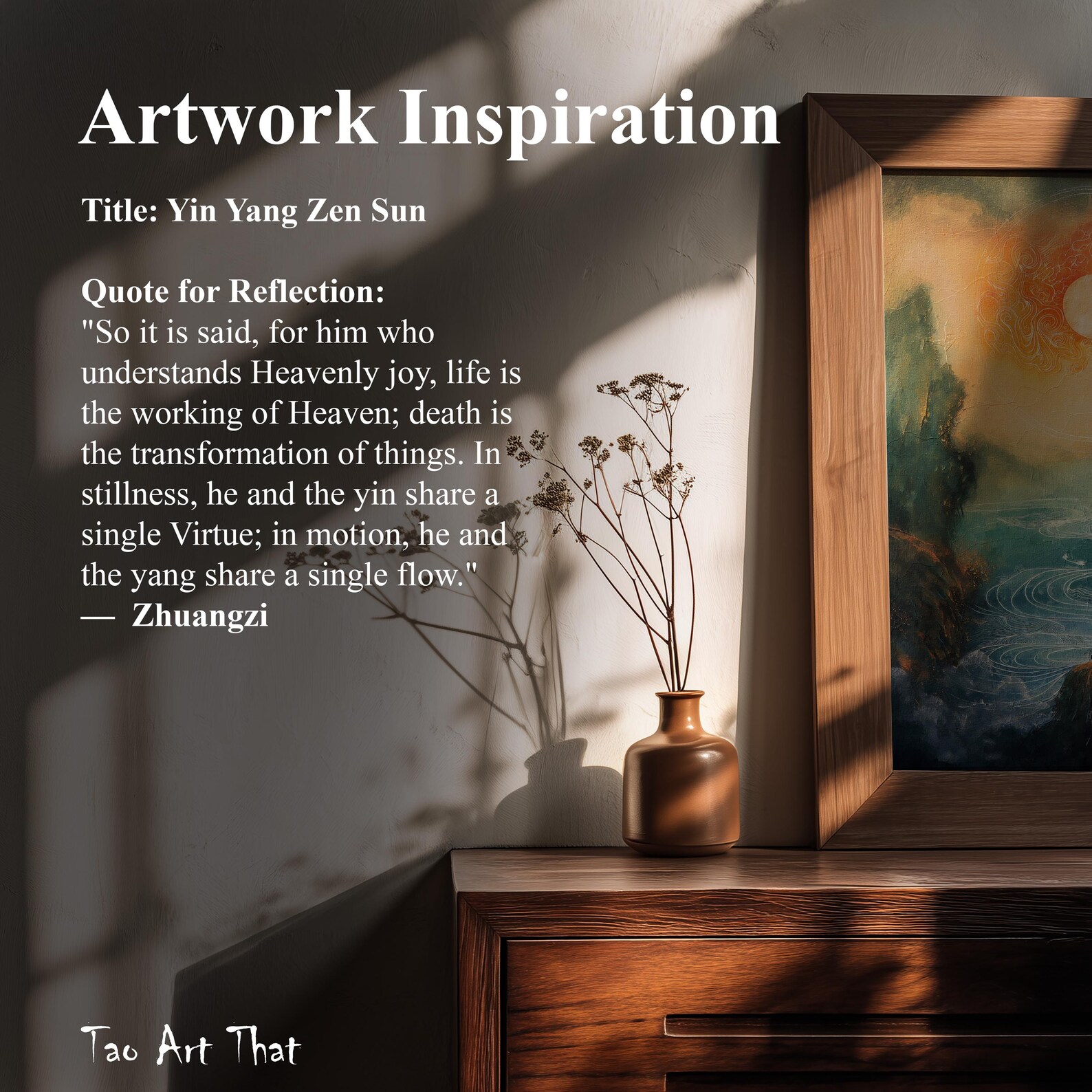 Yin Yang Zen Sun - Meditation Spiritual Flow Artwork, Chakra ...