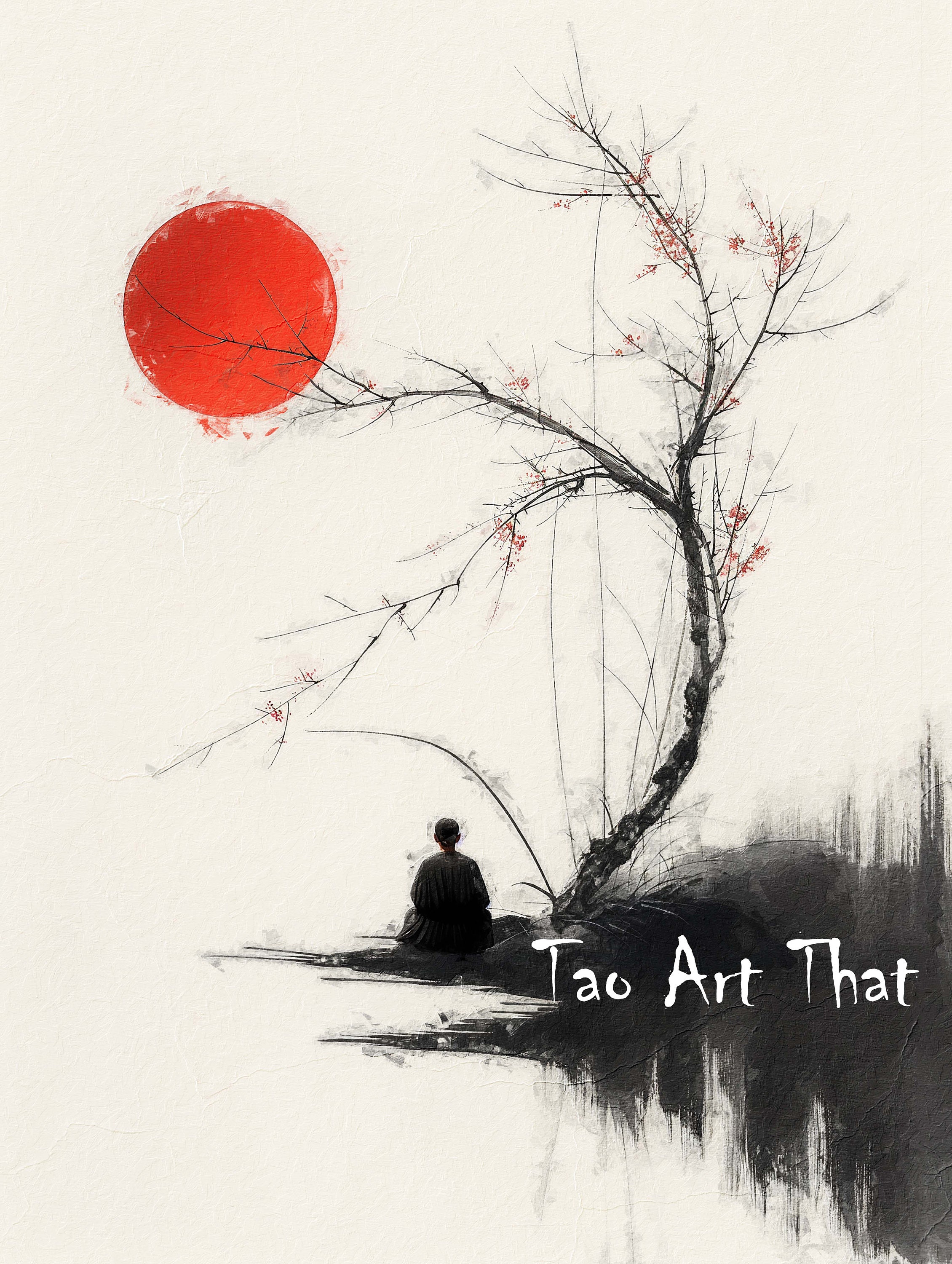 Become One With Yourself Zen Buddhist Art Spiritual Painting Wall Art ...