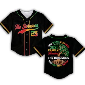 Our Roots Run Deep Family Reunion Jersey - Etsy