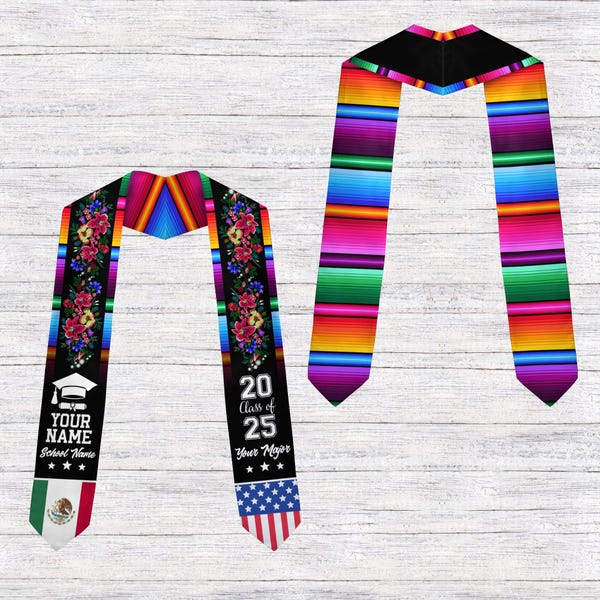 Native American Graduation Stole - Etsy