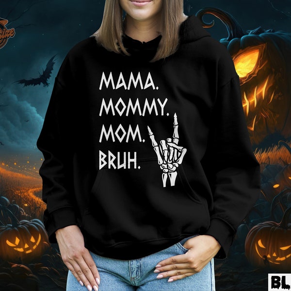 Skeleton Mama Mom Mommy Bruh Etsy