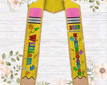 Kindergarten Pre-k Elementary School Graduation Personalized Custom ...